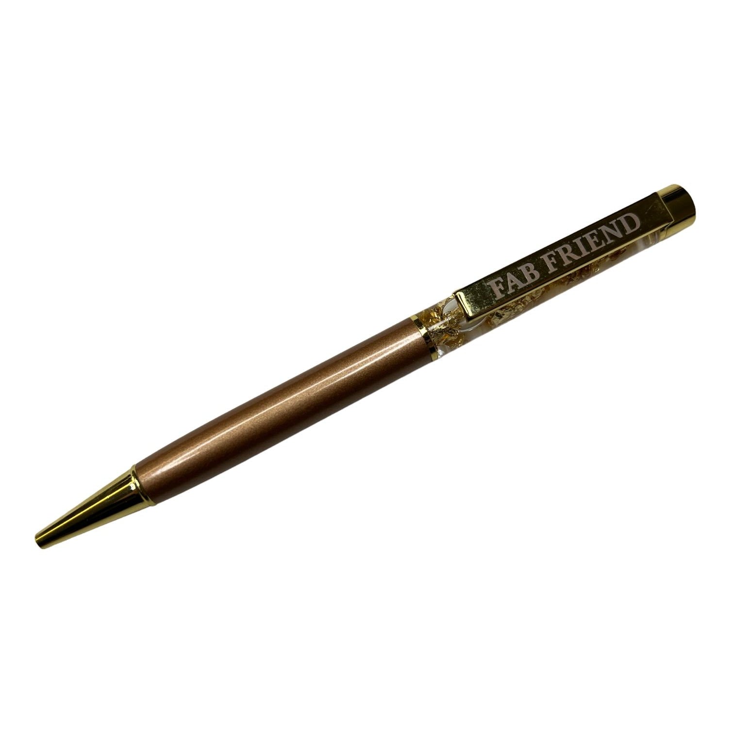 Fab Friend Captioned Gold Leaf Ballpoint Gift Pen– Choice Wholesale