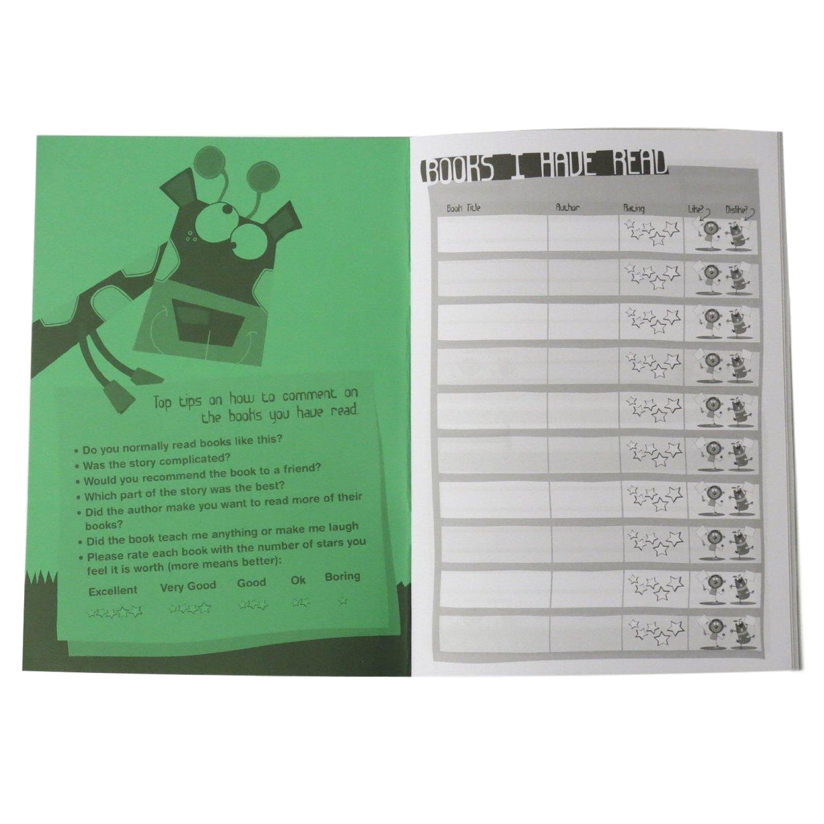 A5 Reading Record Books Key Stage 2 – Choice Wholesale