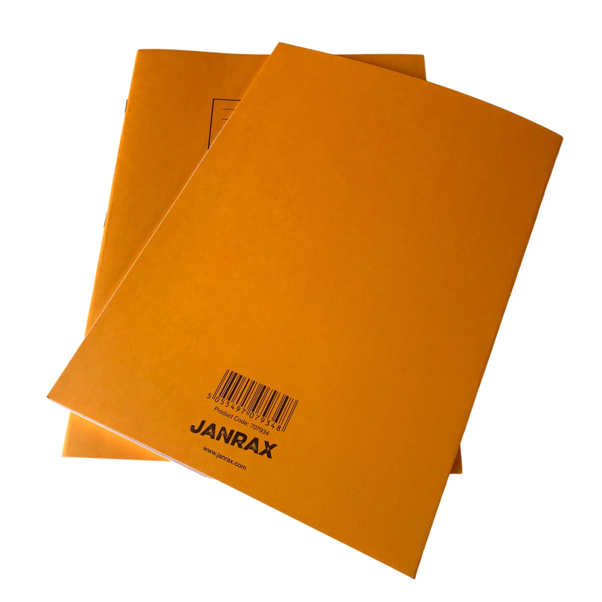 Janrax A4 Orange 80 Pages Feint and Ruled Exercise Book – Choice Wholesale