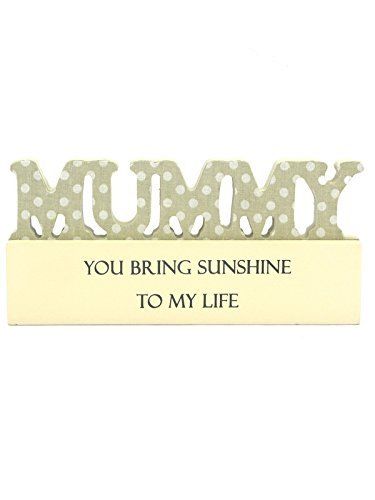 Mummy Sentiment Sign Block – Choice Wholesale