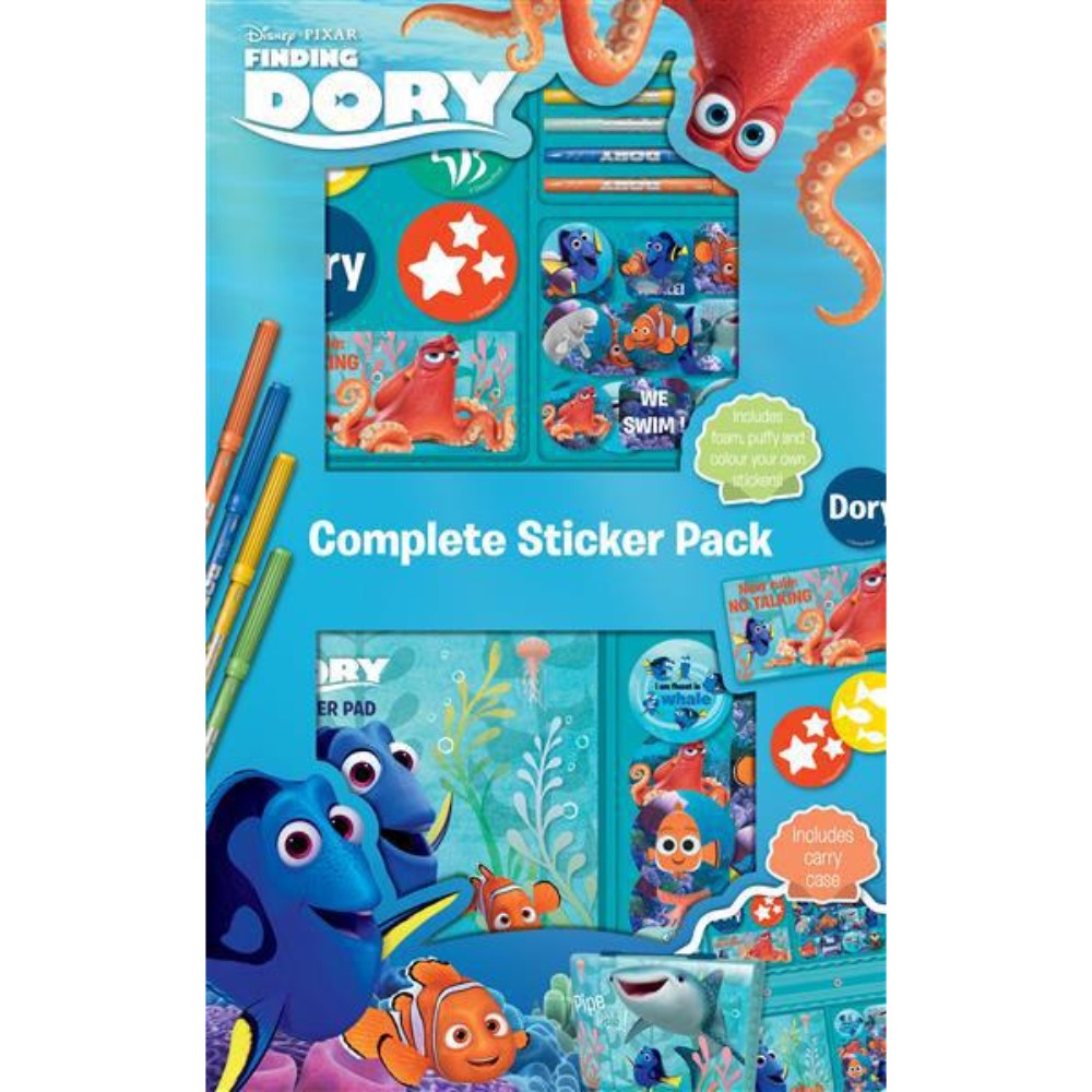 Finding Dory Complete Sticker Pack– Choice Wholesale