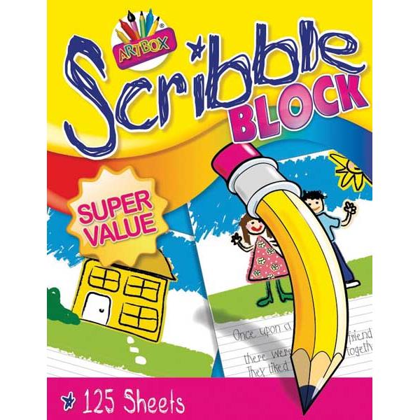 125 Sheet Scribble Block Pad– Choice Wholesale