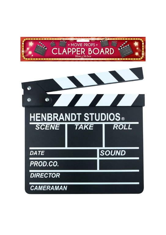 30cm x 26.5cm Movie Clapper Board– Choice Wholesale