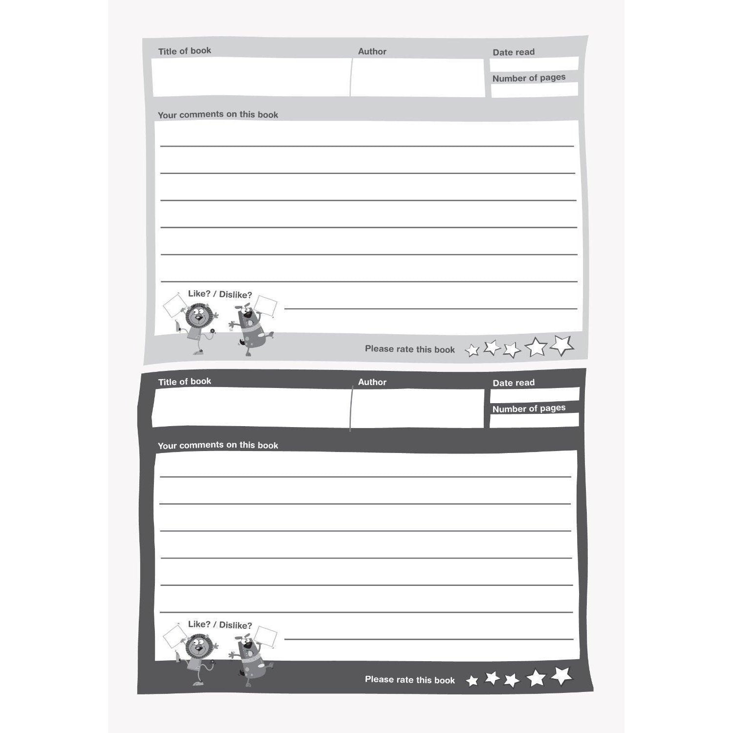 A5 Reading Record Books Key Stage 2 – Choice Wholesale