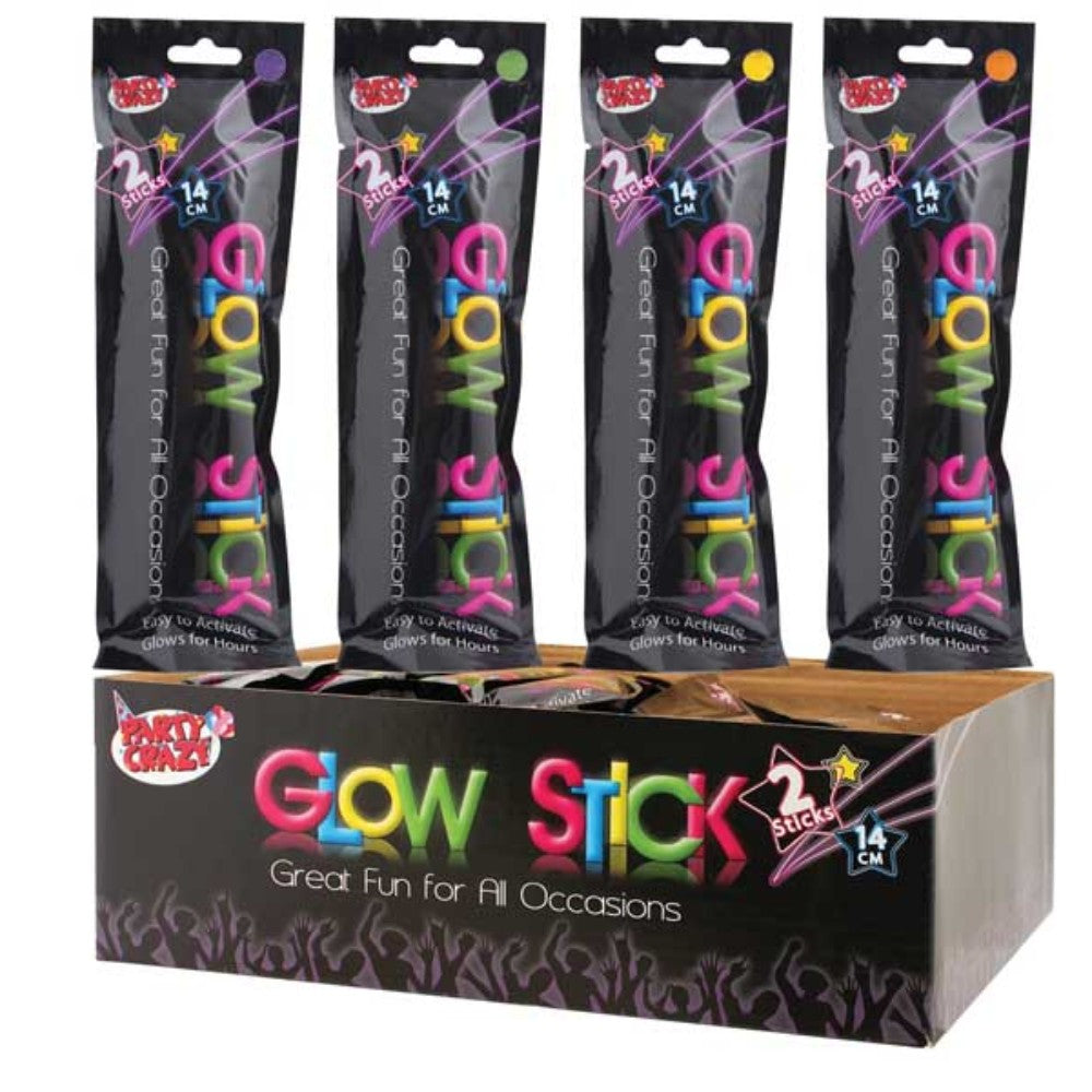 2 Pack 6" Party Rave Glow Sticks – Choice Wholesale