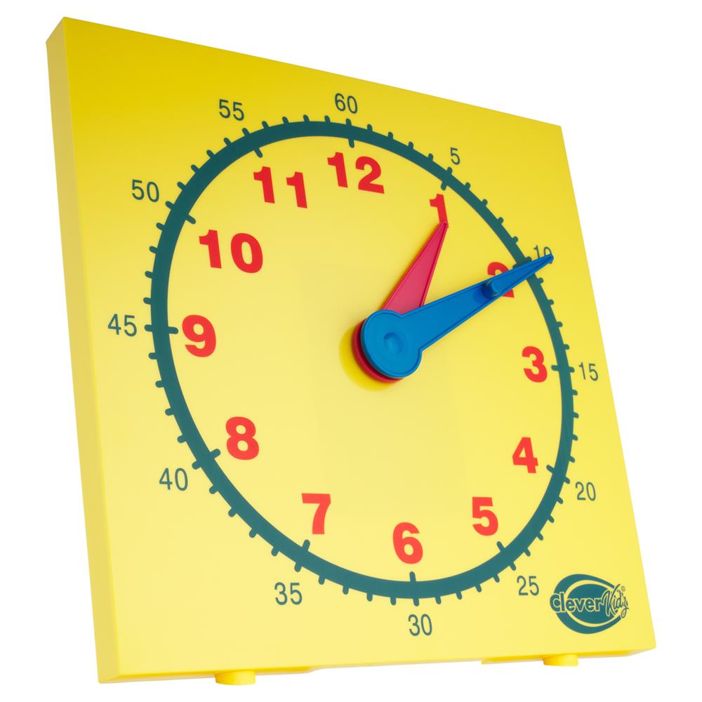 12.5cm Mechanical Demonstration Clock by Clever Kidz – Choice Wholesale
