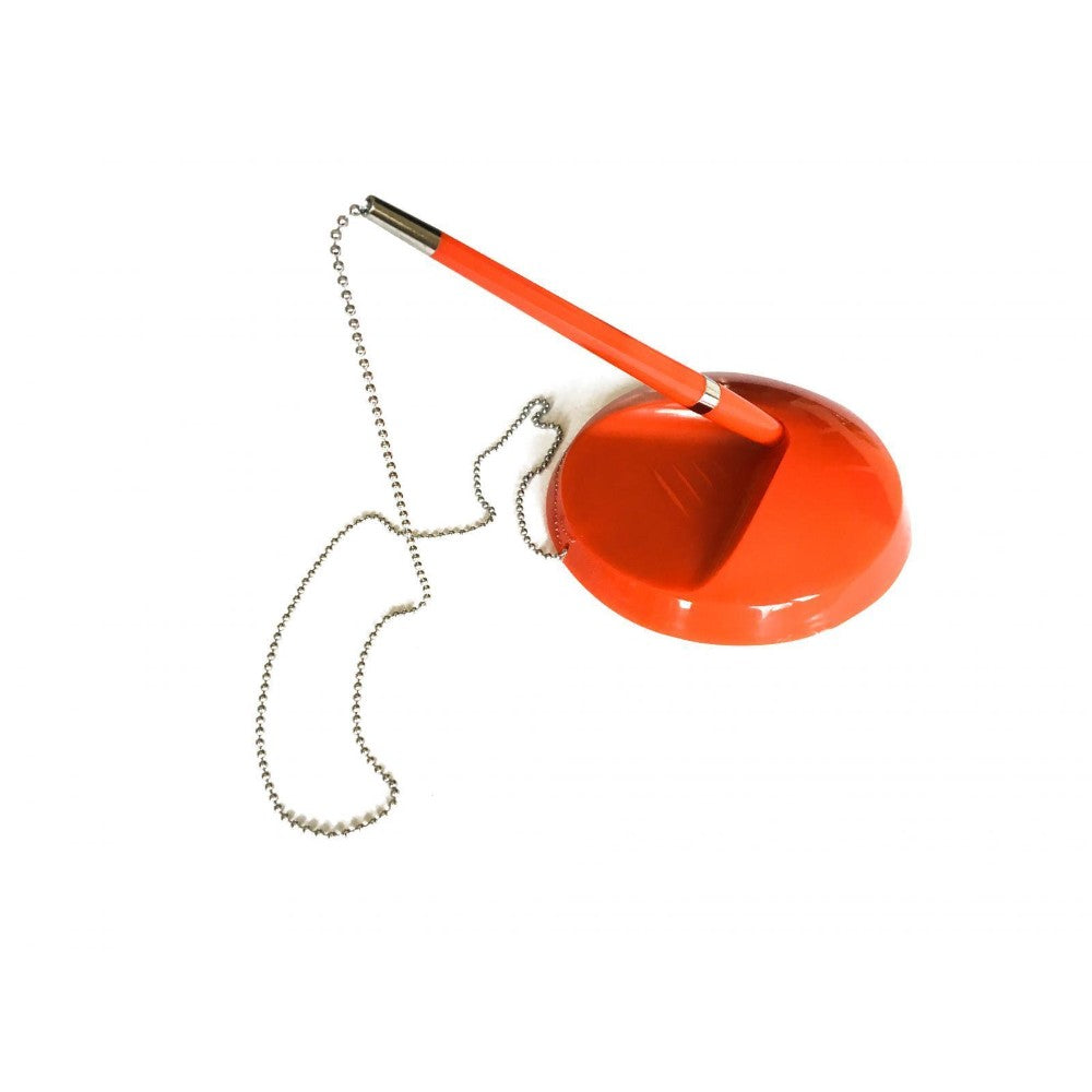 Red Reception Counter Pen on Chain - Bank Desk Shop– Choice Wholesale